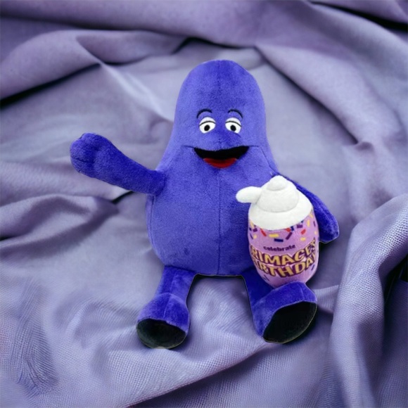 McDonald's | Toys | Grimace And His Grimace Shake Birthday Celebration ...